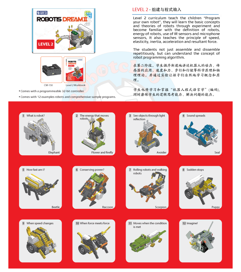 Level 2 Build And Program Your Own Robot